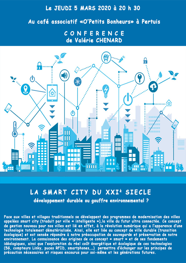 Smart city, ville écologique ou gouffre environnemental? - Valérie Chénard
